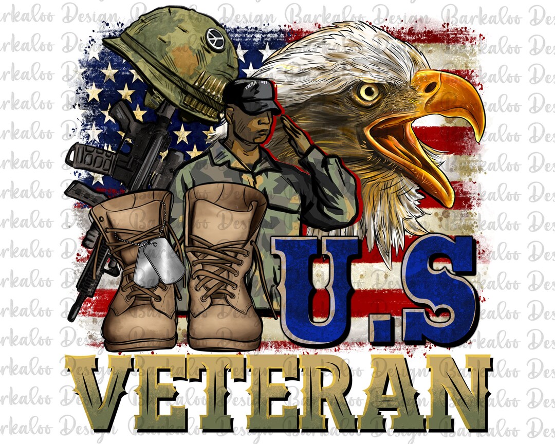 U.S Veteran Png Sublimation Design,proud Veteran Png,u.s Veteran Png ...