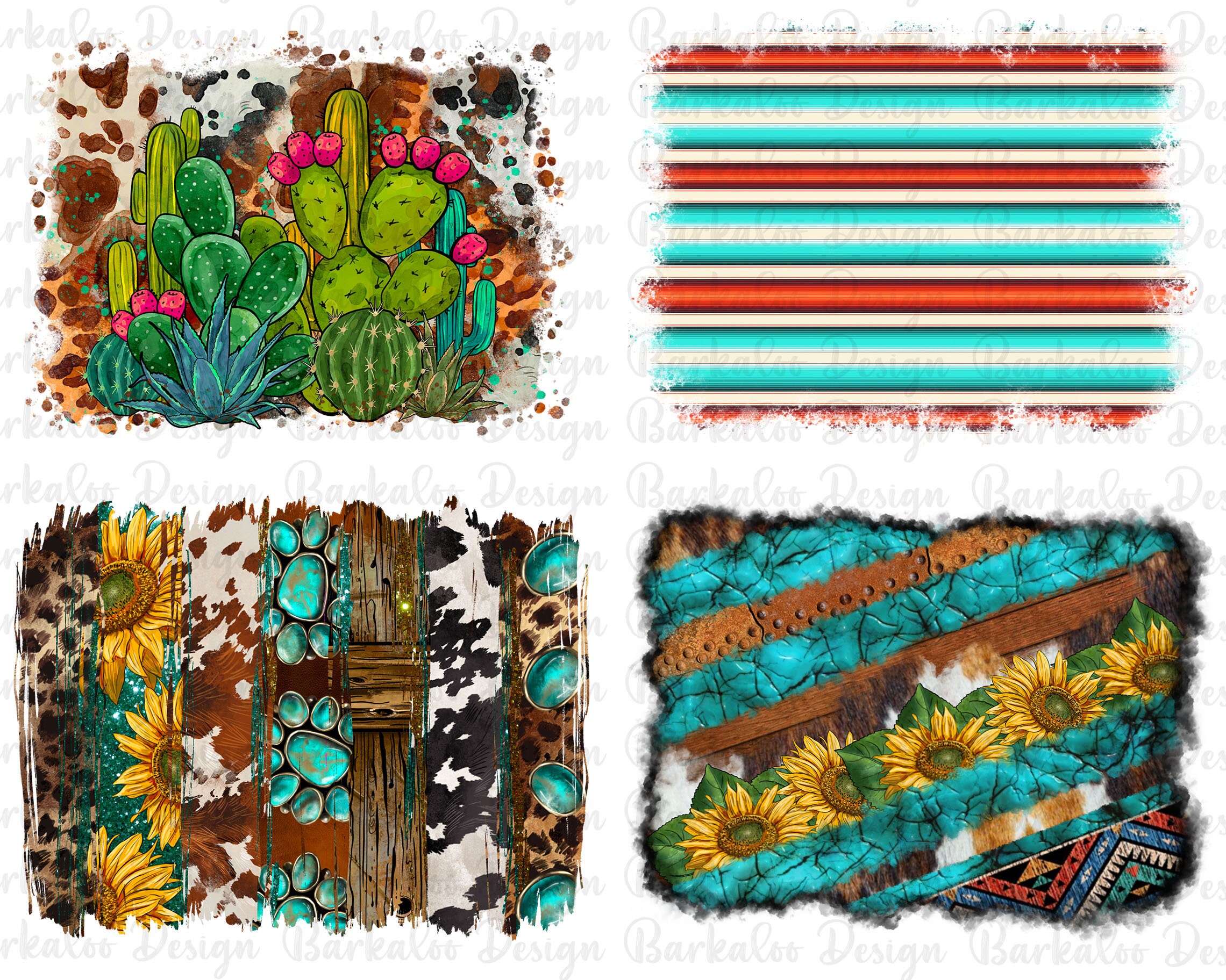 Western Animal Print Background Bundle 26 PNG Files, Background Bundle ...