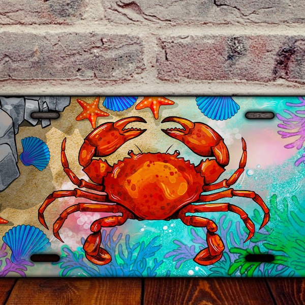 Crab Plate - Etsy