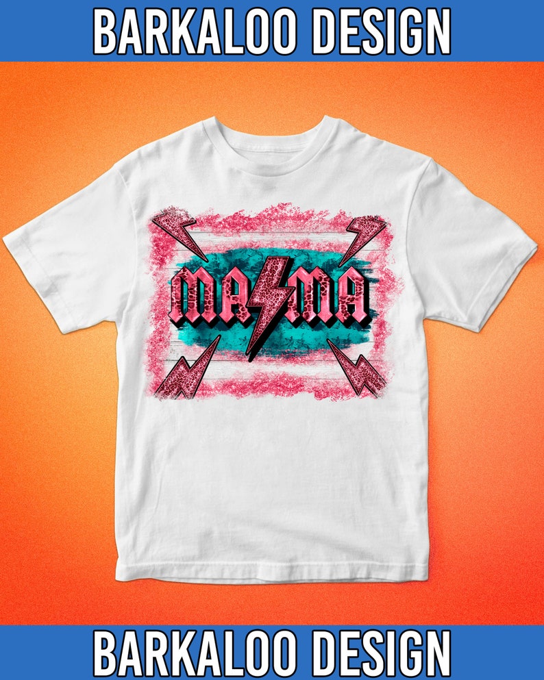 Mama Pink Glitter Background Png Sublimation Design Western - Etsy