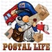 Postal Life Gnome Png Sublimation Design Hand Drawn Gnome - Etsy
