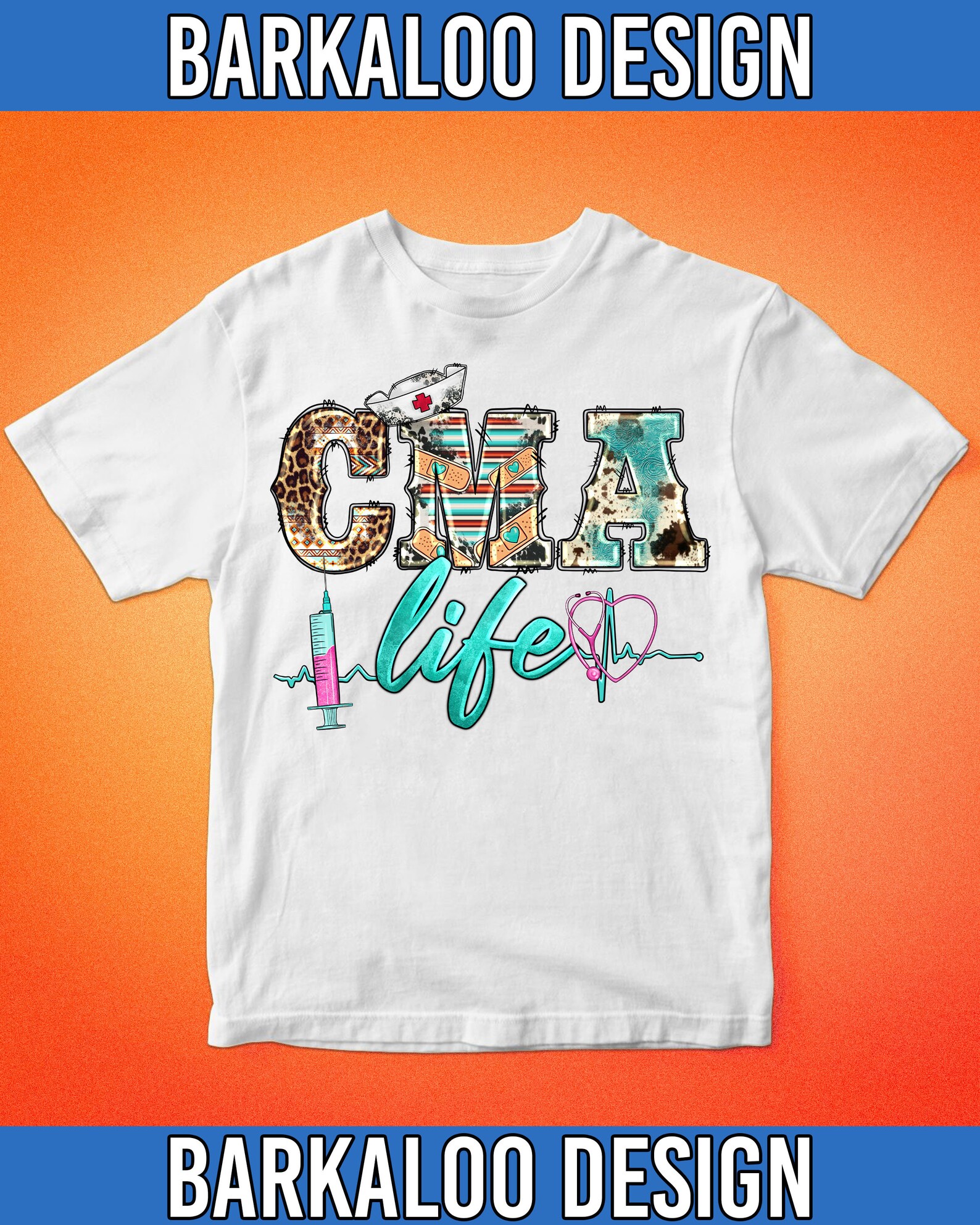 Western CMA Life Png Sublimation Design CMA Life Png Nurse - Etsy
