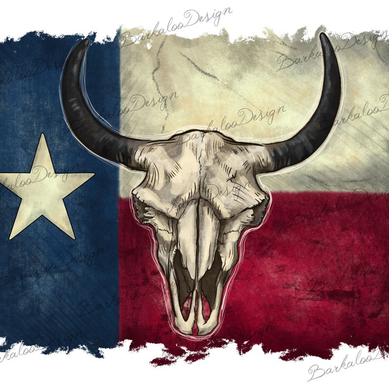 Texas Bull Sublimation - Etsy