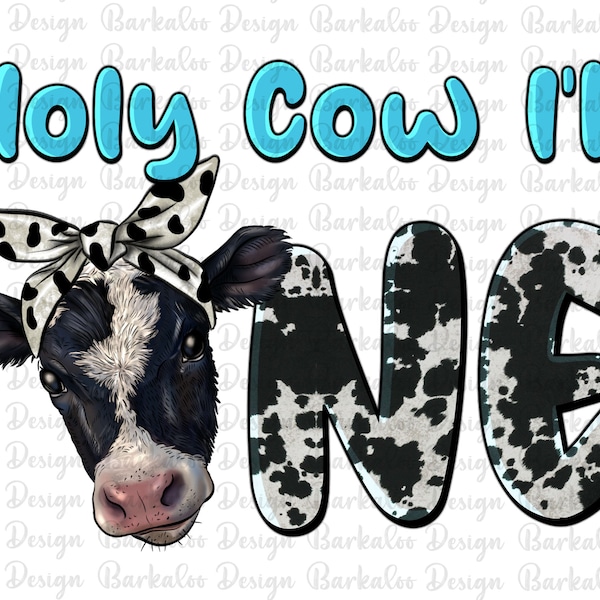 Holy Cow I M One Png - Etsy