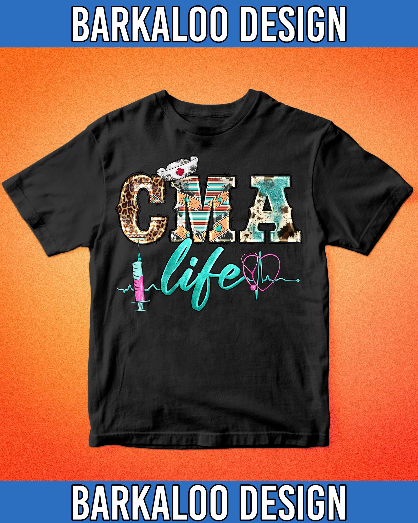 Western CMA Life Png Sublimation Design CMA Life Png Nurse - Etsy