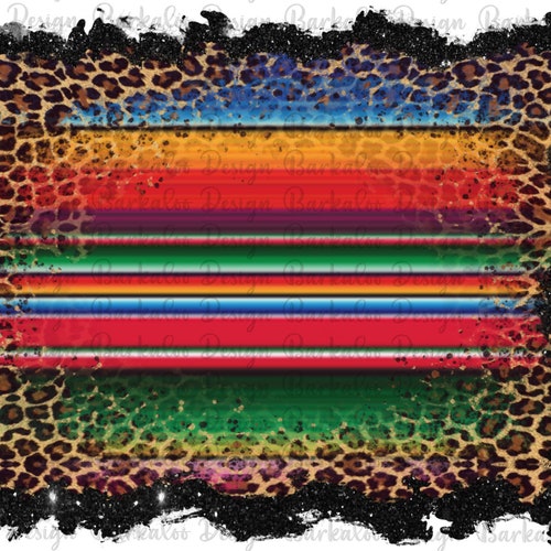 Serape Cowhide Western Background PNG Sublimation Design - Etsy
