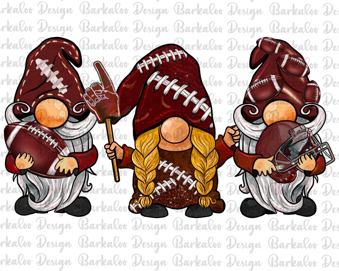 Football Gnomes Png Sublimation Design, American Football Png, Sports ...