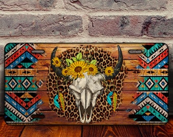 Aztec License Plate | Etsy