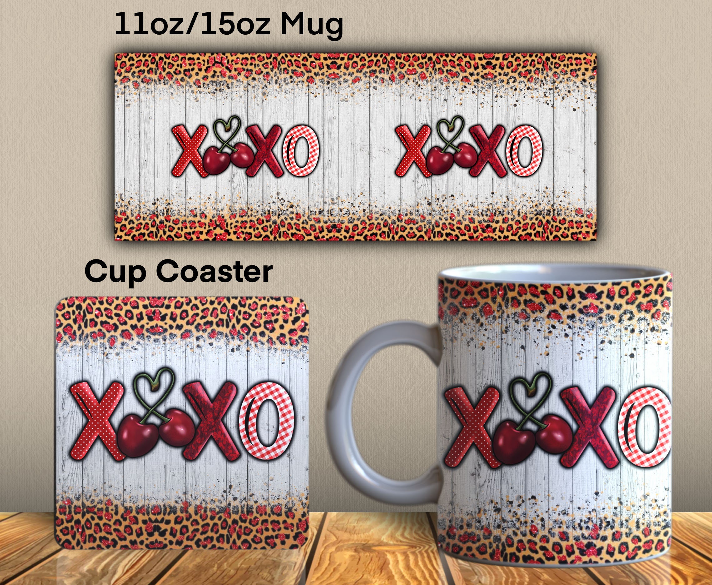 Valentine's Day Xoxo Love Mug Png Xoxo Cup Coaster Xoxo - Etsy