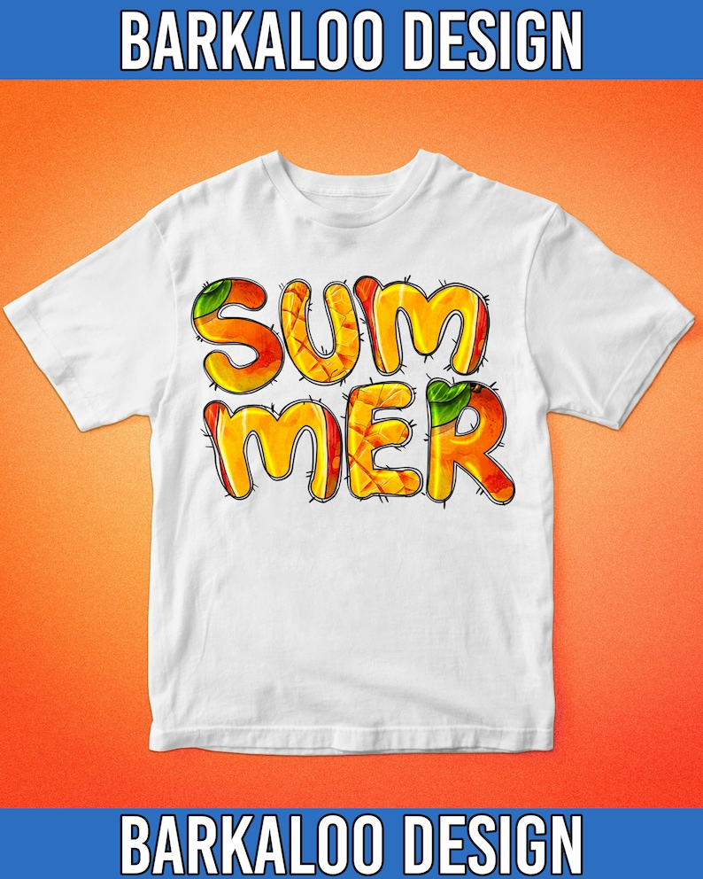 Summer Mango Png Sublimation Design, Mango Png, Summer Fruits Png ...