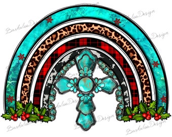 Turquoise Gemstone Cross PNG Sublimation Design Turquoise | Etsy