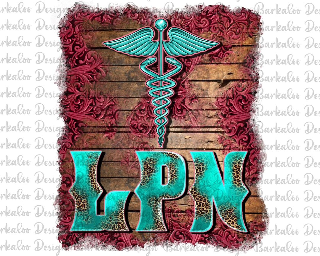 Licensed Practical Nurse Background PNG Sublimation Design, Nurse Png ...