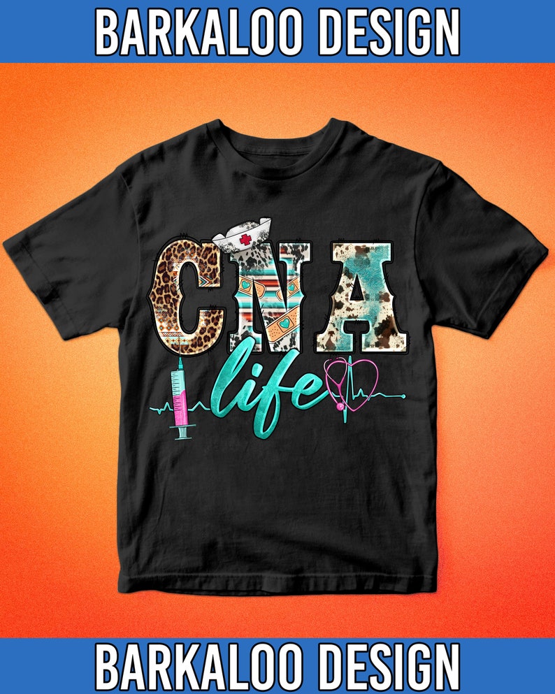 Western CNA Life Png Sublimation Design CNA Life Png Nurse - Etsy
