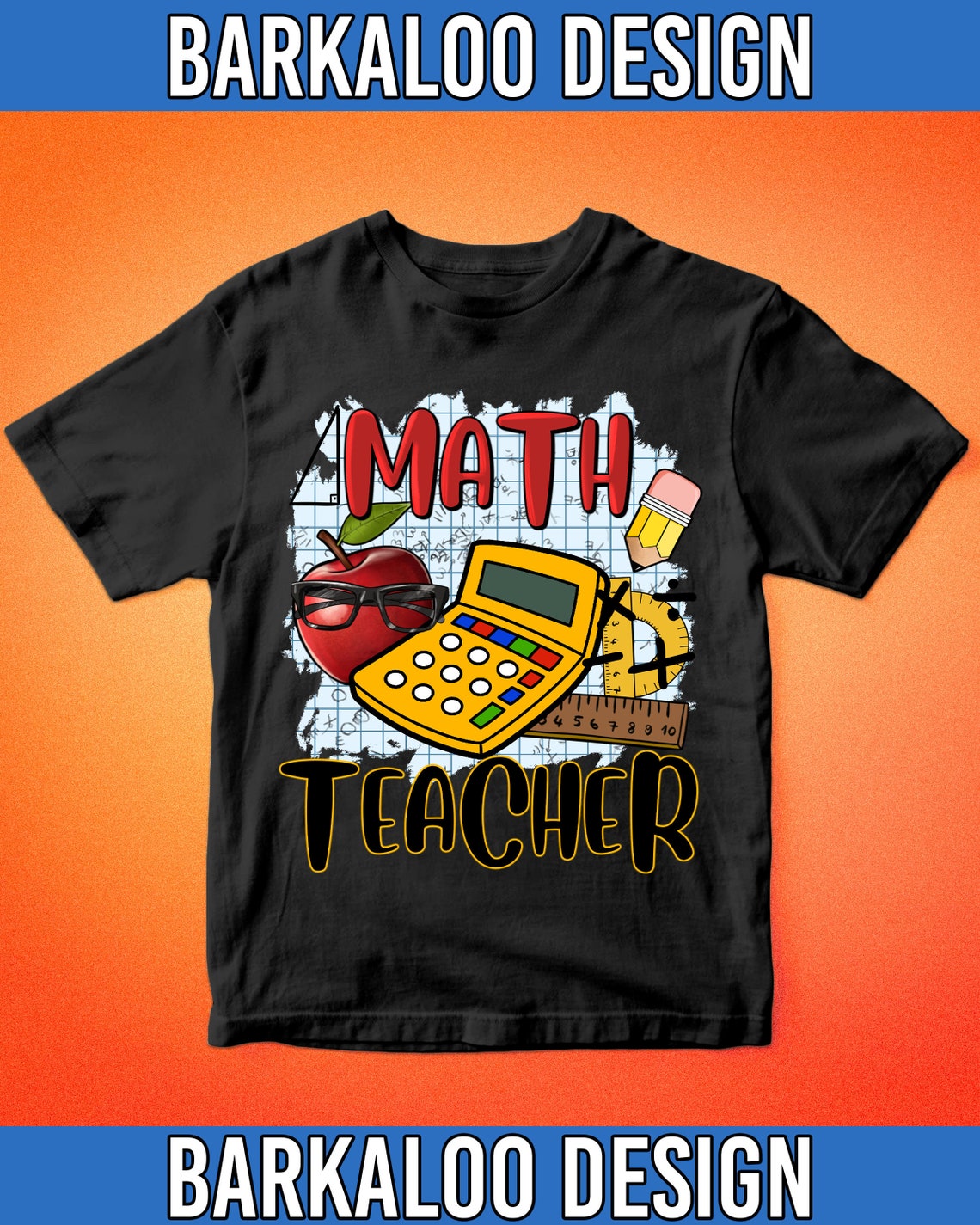 Math Teacher Png Sublimation Design Teacher's Day Png - Etsy