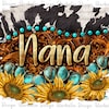 Nonna Life Messy Bun Png Sublimation Design Download, Nonna Love Png ...