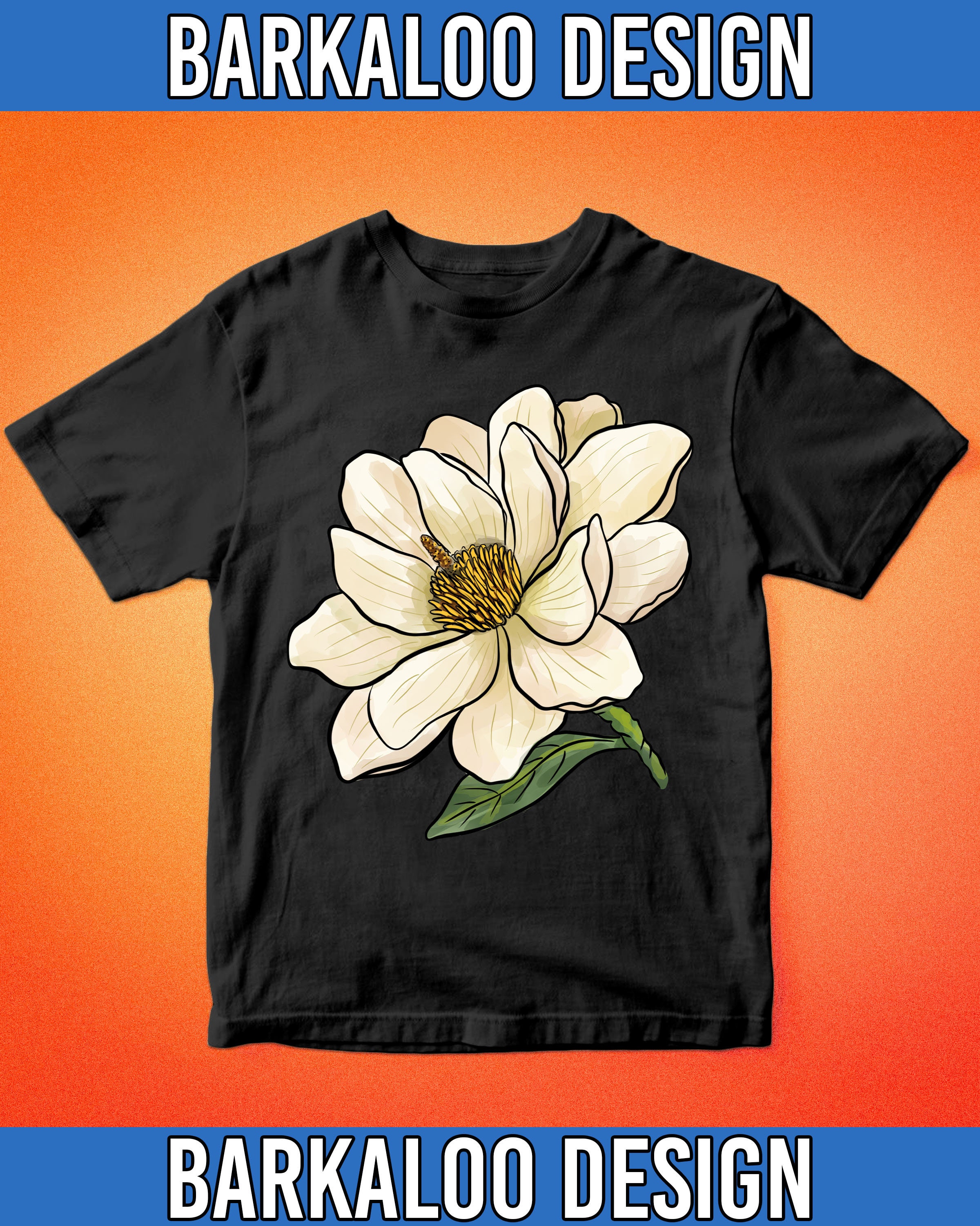 Magnolia Design Png Hand Drawn Magnolia Png Magnolia Clipart - Etsy