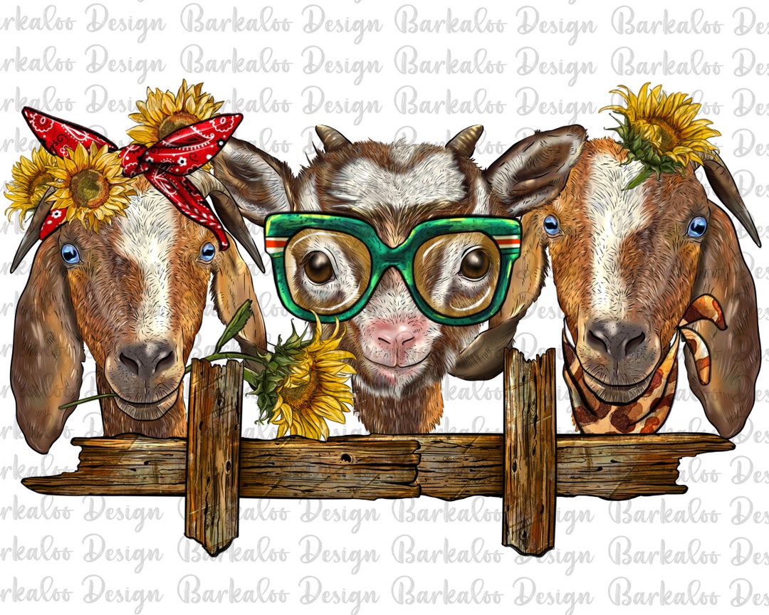 Western Goats Png Sublimation Design, Goat Png, Goat Clipart ...