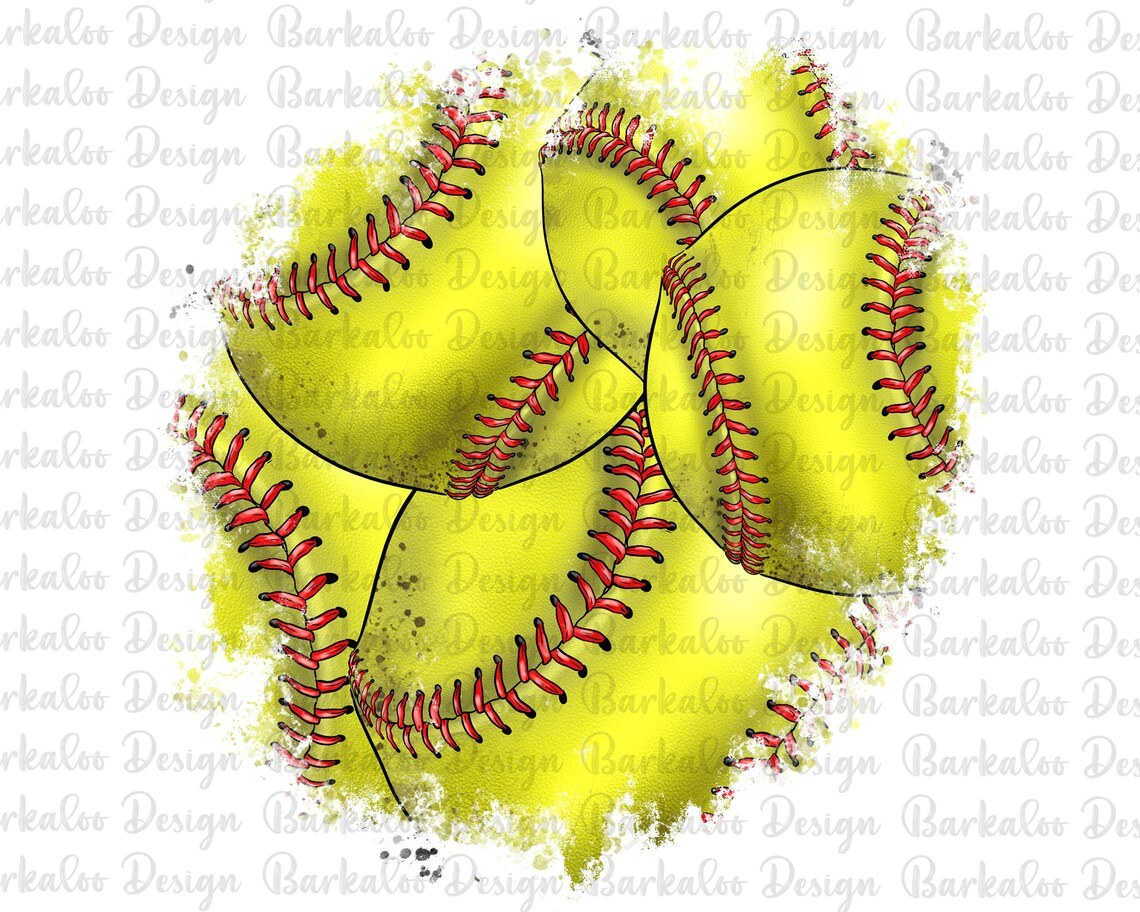 Softball Patch PNG Bundle Sublimation Design Sports | Etsy