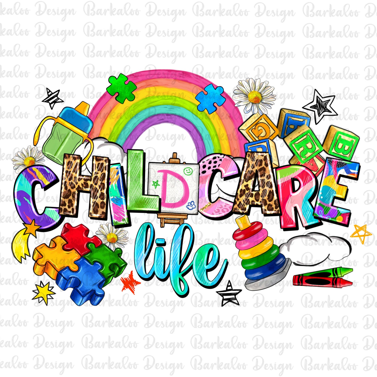 Childcare Life Png Sublimation Design Download, Teacher's Day Png, Back ...