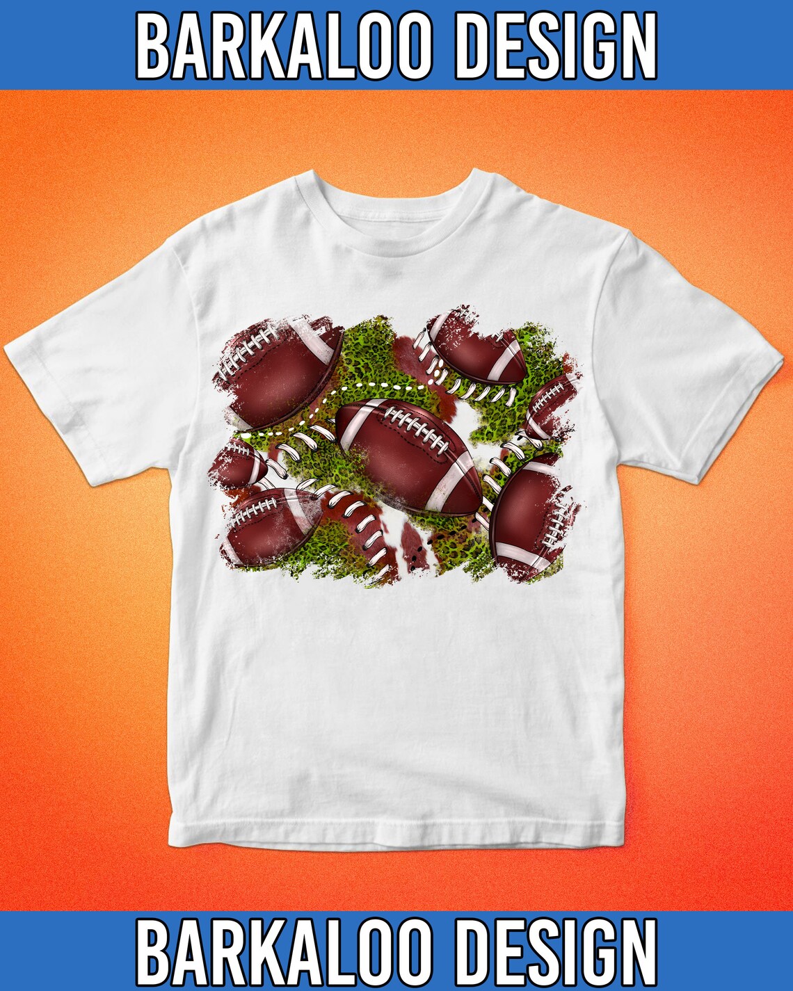 Western Football Background Png Sublimation Design Wester - Etsy