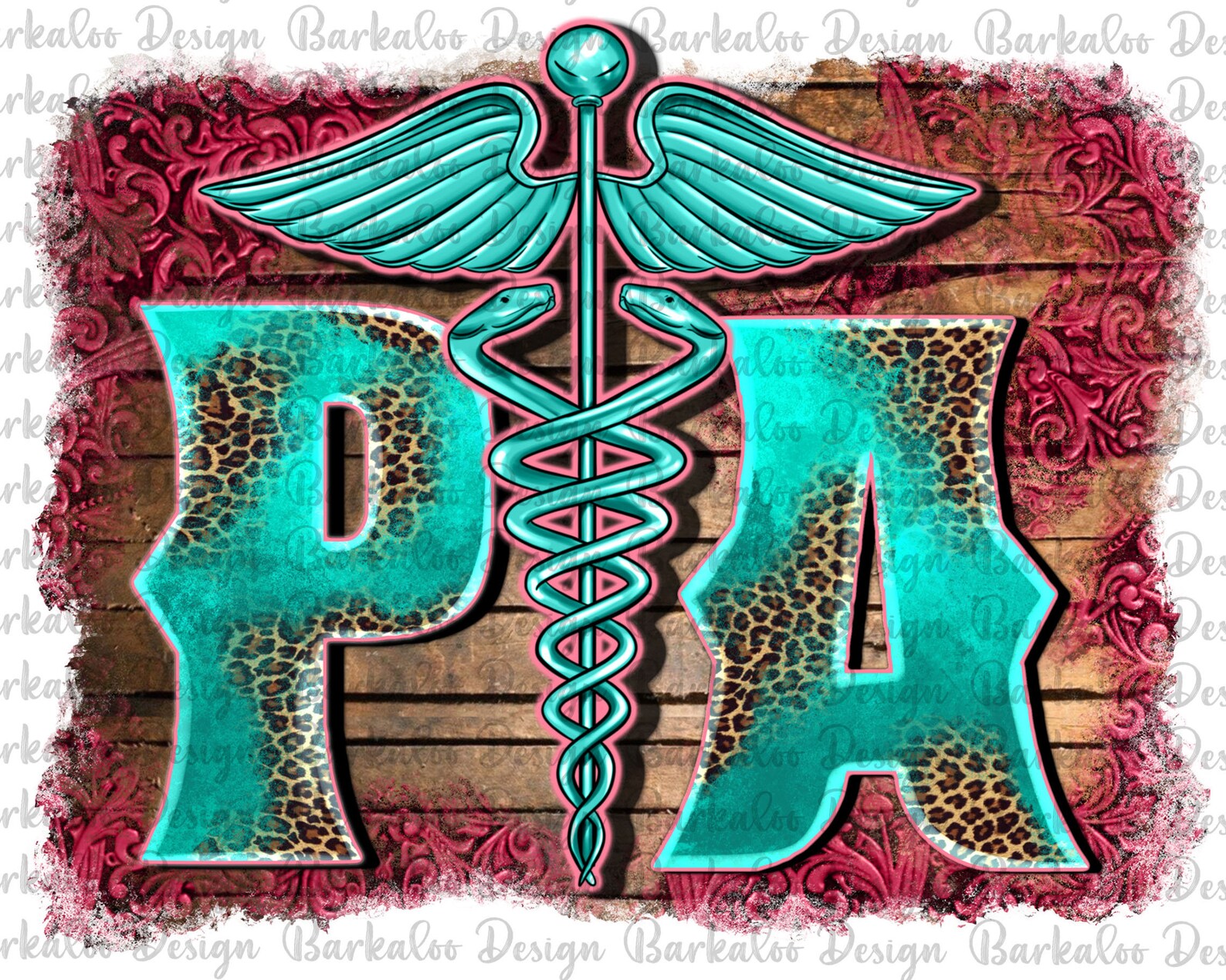 Physician Assistant Background PNG Sublimation Design Nurse - Etsy