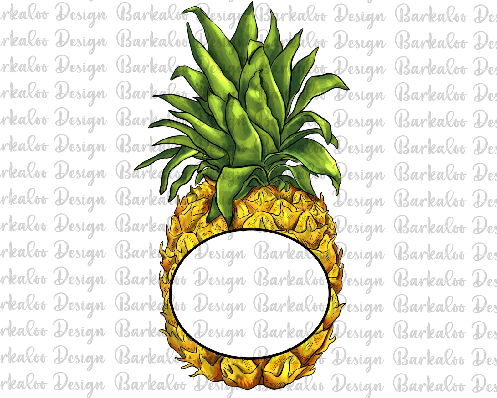 Custom Pineapple Png Sublimation Design Bundle, Hand Drawn Pineapple ...