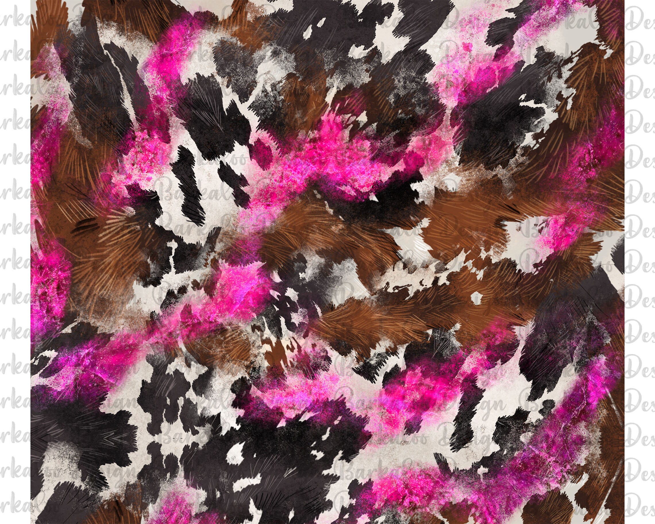 Western Cowhide Patterns Tumbler Png Sublimation Design,20oz Skinny ...