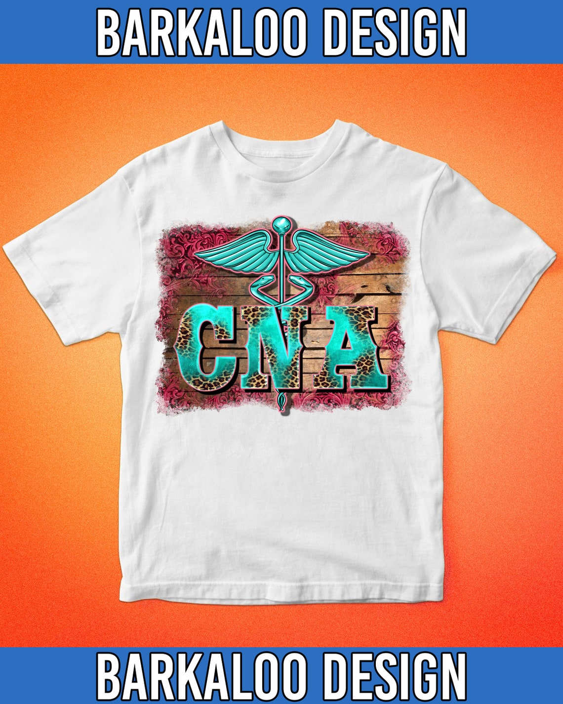 Certified Nursing Assistant Background Png Sublimation Design - Etsy