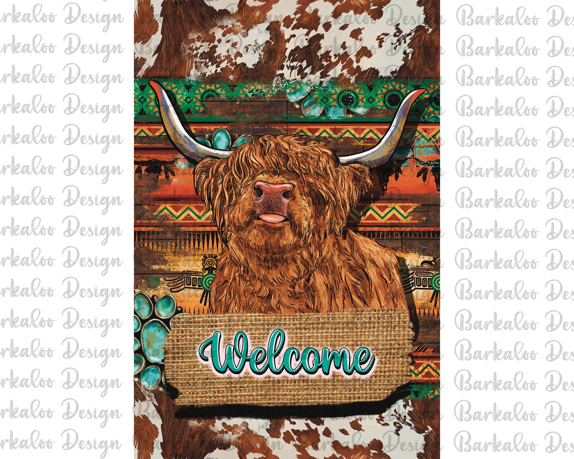Personalized Custom Cow Garden Flag Png Sublimation Design - Etsy