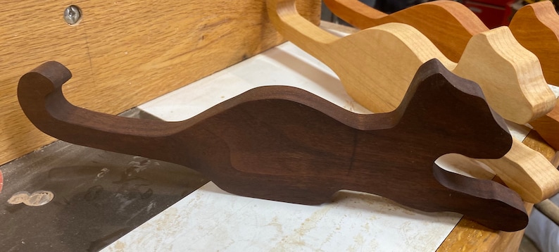 Oven Rack Cat - Walnut - Etsy