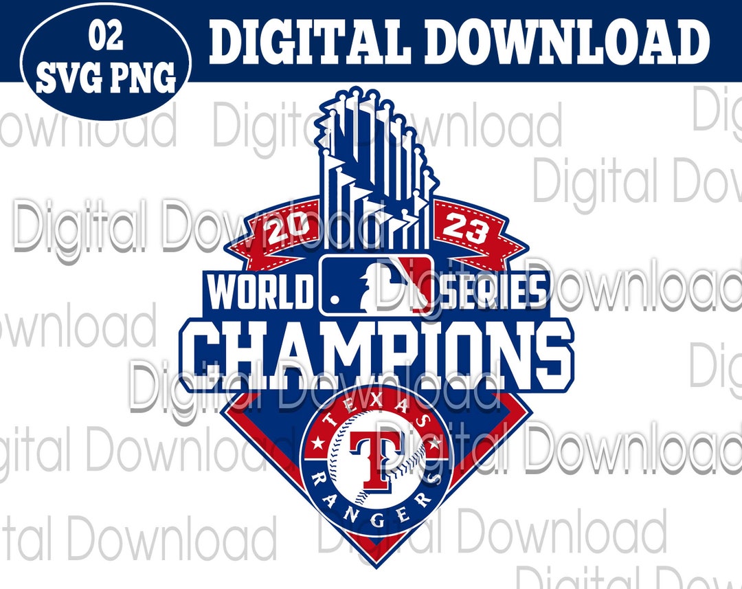 Rangers World Series 2023 Champions SVG Texas Baseball SVG. - Etsy ...