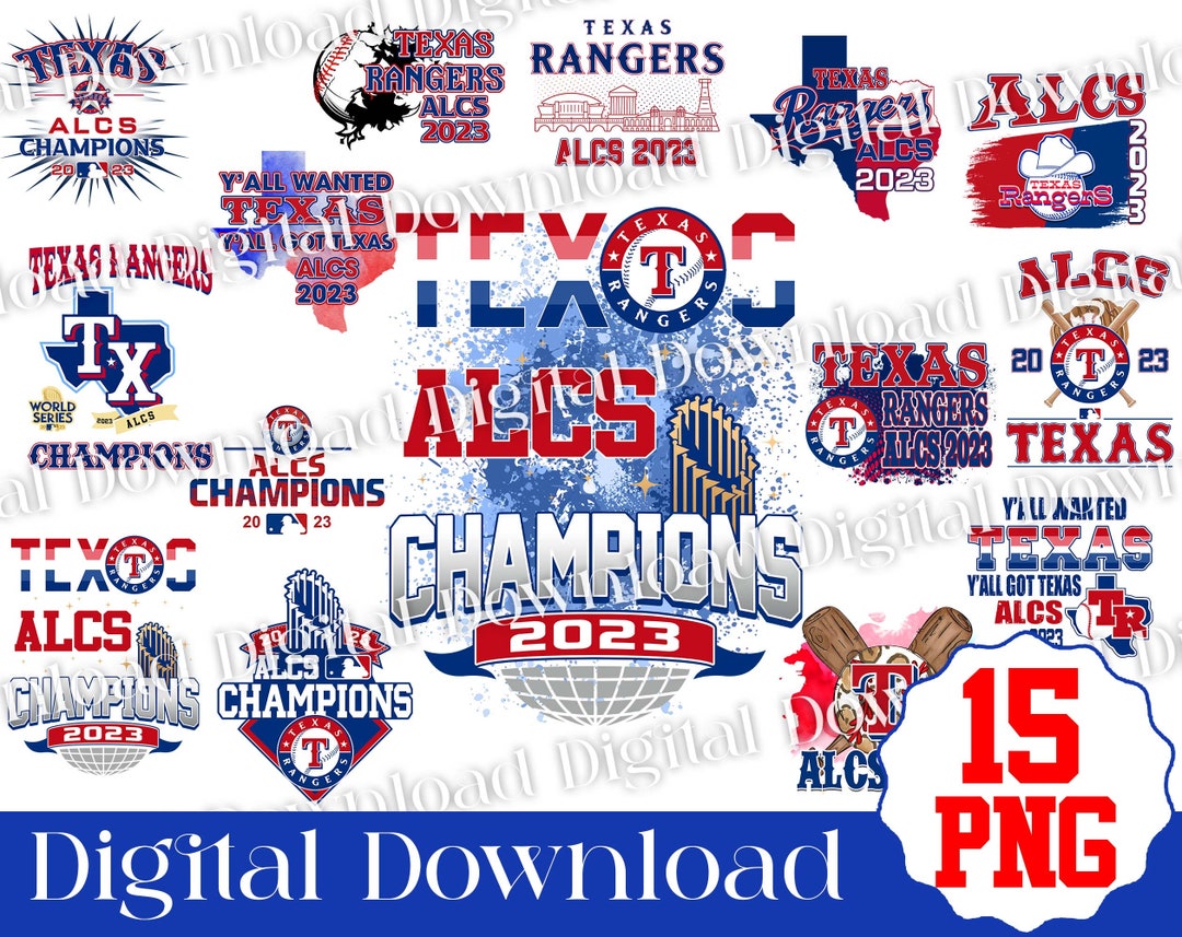 13 Rangers ALCS 2023 Champions Files for Sublimation Texas - Etsy Australia