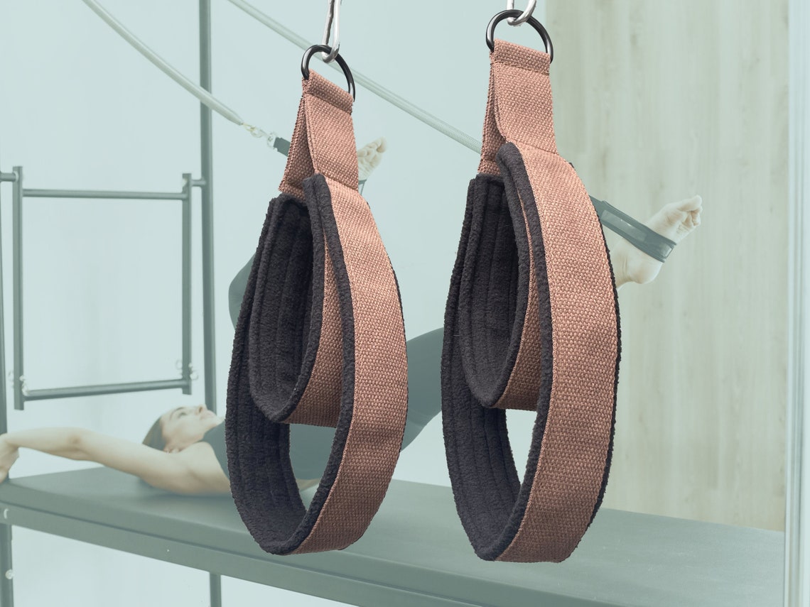 Pretty Pilates Reformer Double Loop Straps, Pilates Loops, Pilates ...