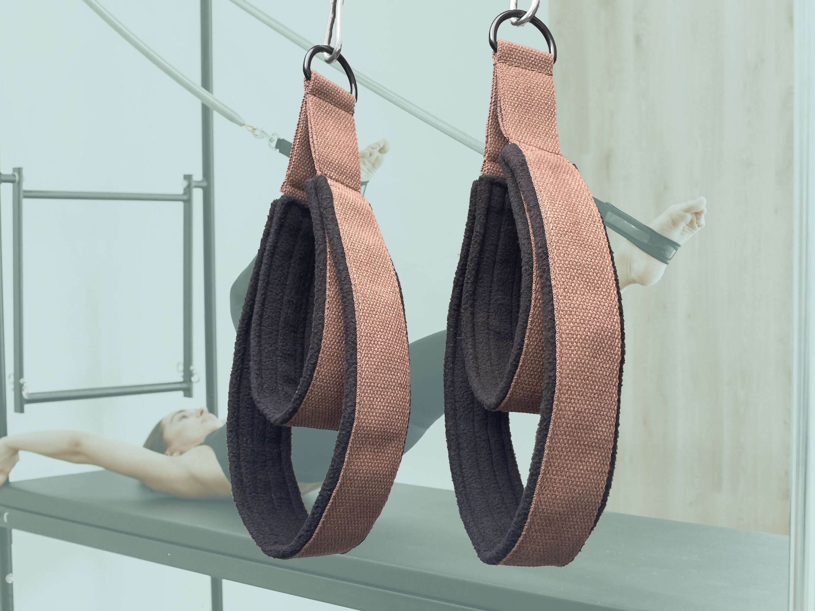 Pretty Pilates Reformer Double Loop Straps, Pilates Loops, Pilates ...