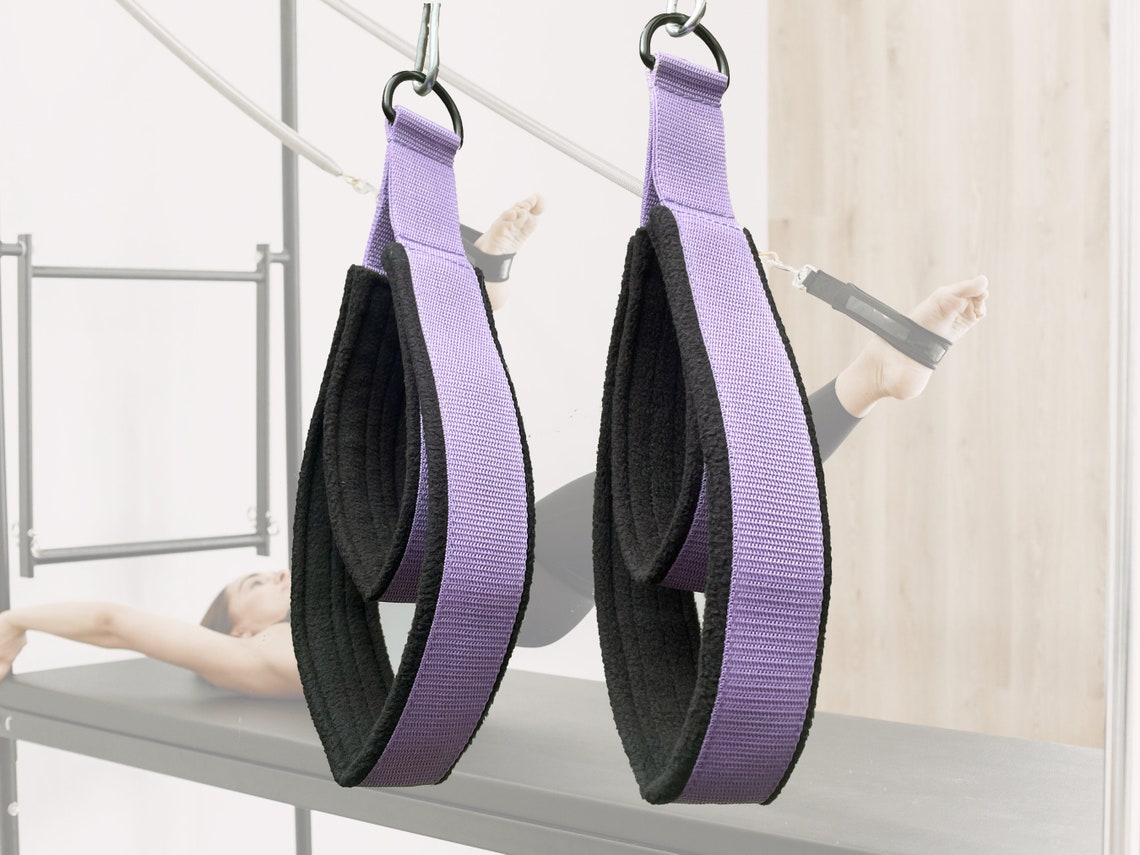 Pretty Pilates Humble Purple Double Loop Straps, Reformer Loops ...