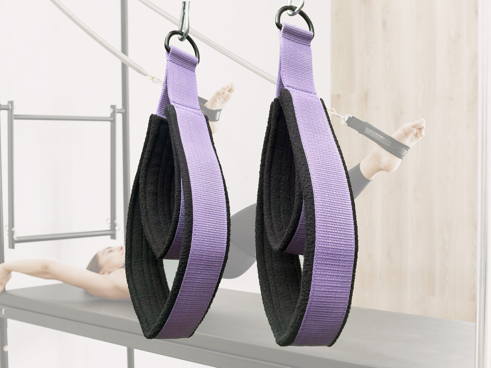 Pretty Pilates Humble Purple Double Loop Straps, Reformer Loops ...