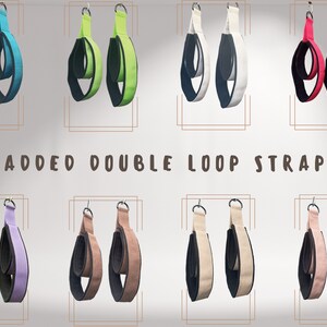 Pretty Pilates Humble Purple Double Loop Straps, Reformer Loops ...