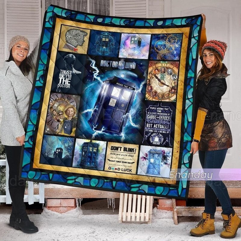 Tardis Quilt - Etsy