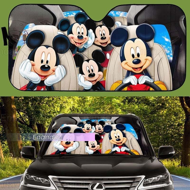 Mickey Car Sun Shade Mickey Car Shade Mickey Mouse Sunshade Mickey Car Windshield Sun Shade for Car Mickey Lover Gift Etsy
