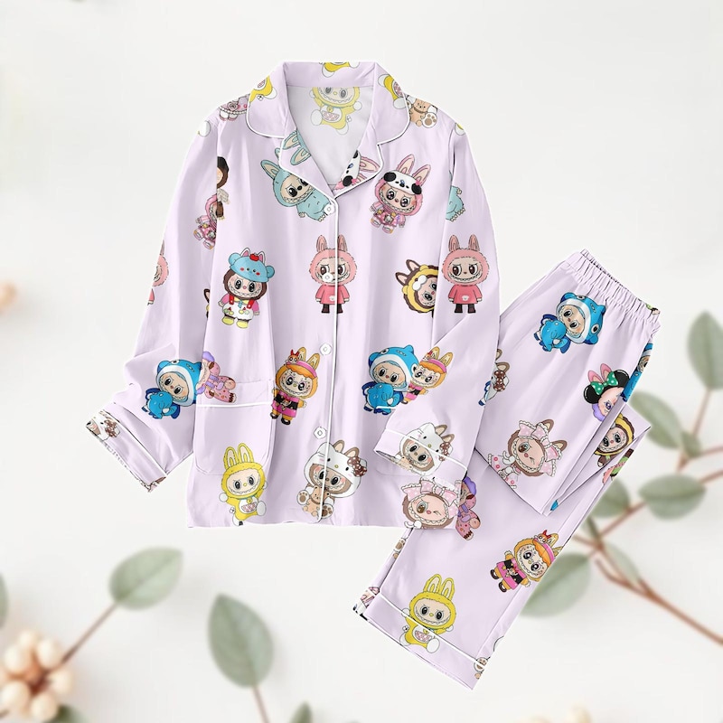 Labubu Pajamas - Etsy