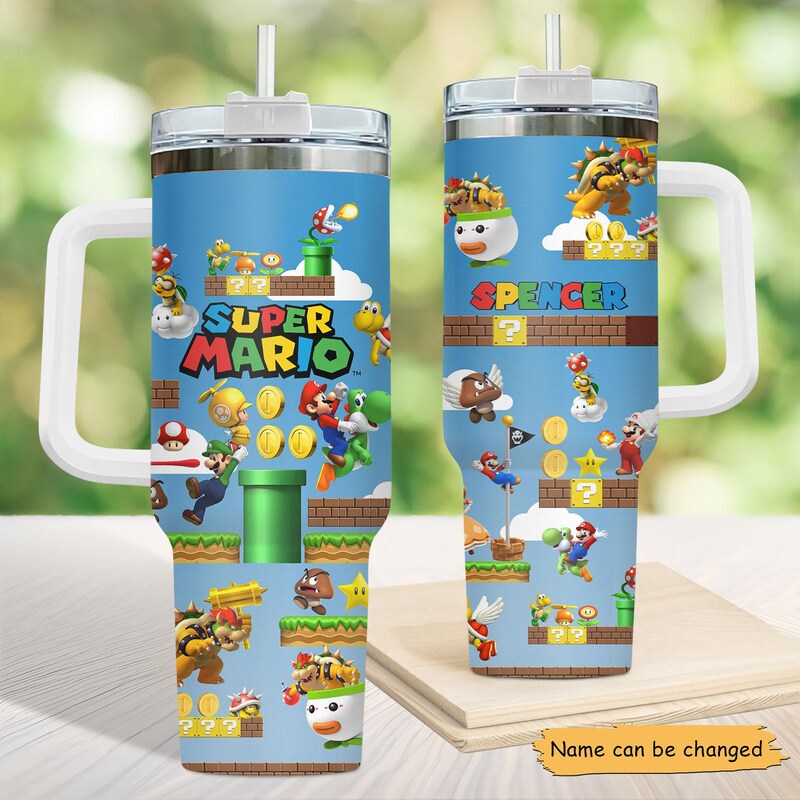 Super Mario Handle - Etsy