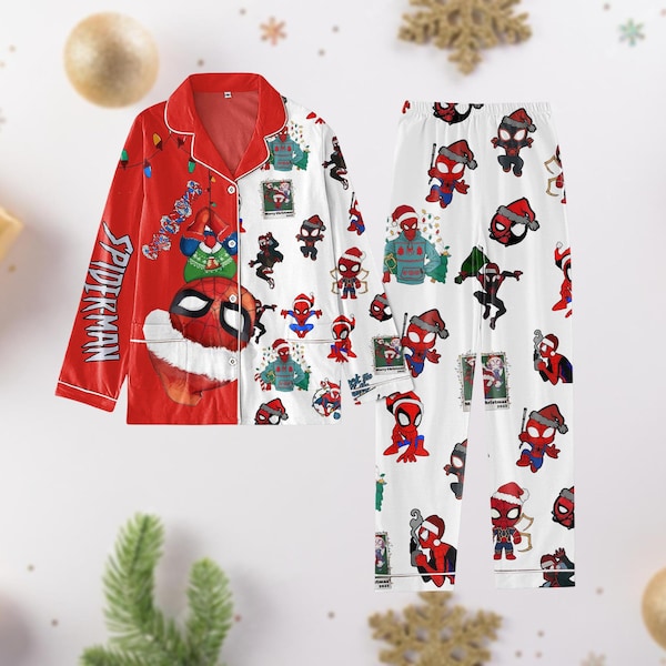 Matching Spiderman Pajamas Couples - Etsy