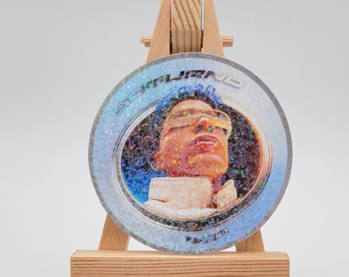 Rauw Alejandro Saturno Holographic Sticker, Rauleeto, Rauw Alejandro ...
