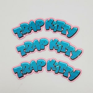 Trap Kitty Young Miko Inspired Sticker, Trap Kitty Tour, - Etsy