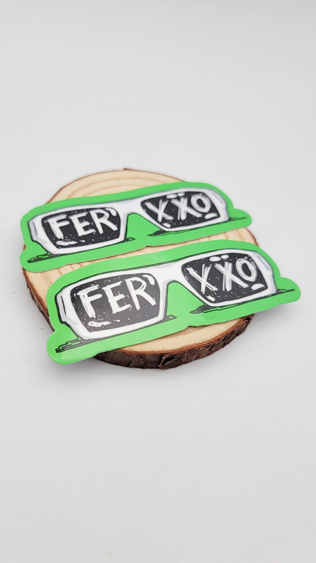 Feid Ferxxo Sticker, Feid Glasses, Ferxxo Glases Sticker, Water ...