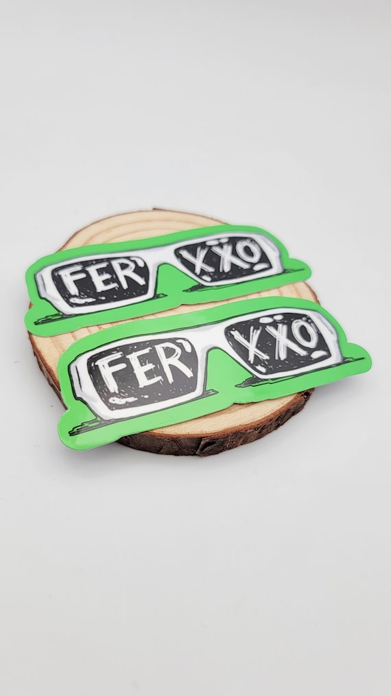 Feid Ferxxo Sticker Feid Glasses Ferxxo Glases Sticker, 47% OFF