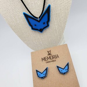 Rauw Alejandro Stud Earrings, Rauw Alejandro Merch, Fox Stud Earrings ...
