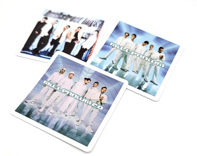 Backstreet Boys Stickers | Boy Band Stickers | Millennium 2.0 | 90's ...