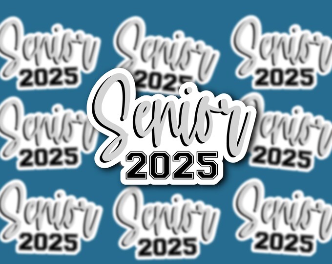 Senior 2025 Sticker | Senior 2025 Stickers | Senior Pride Sticker ...