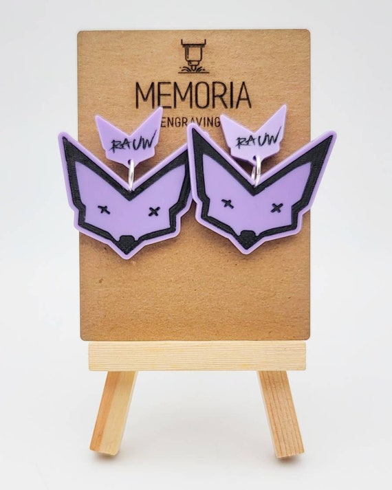 Rauw Alejandro Fox Earrings Rauw Alejandro Merch Reggaeton - Etsy